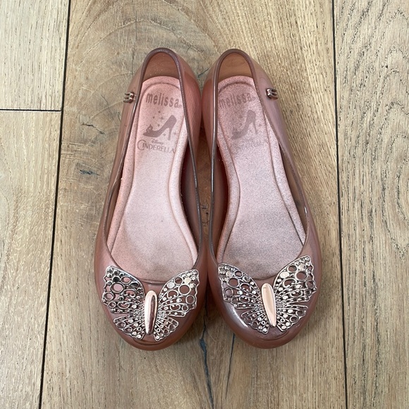 Melissa | Shoes | Melissa Disney Cinderella Butterfly Flats | Poshmark